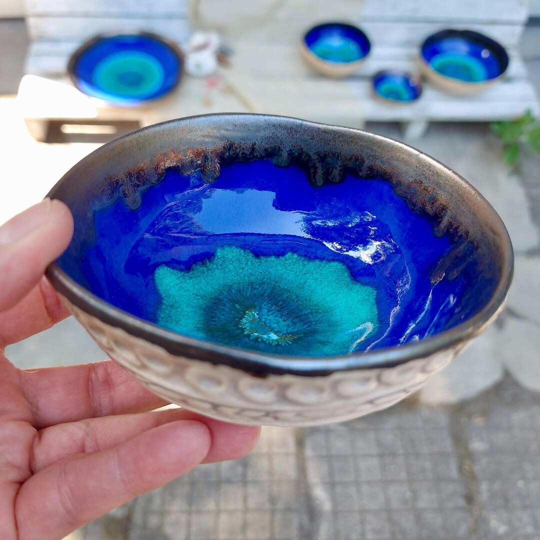Snack Bowl, Gift for Her, Nuts Plate, Mini Ceramic Bowl, Art Pottery ...