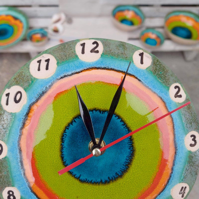 Kitchen Clock - Etsy