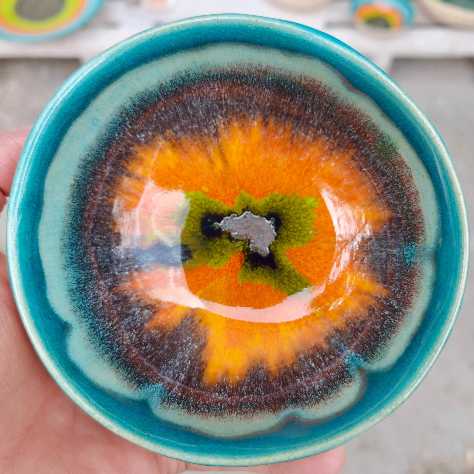 Snacks Bowl, Gift for Her, Handmade Bowl, Contemporary Bowl Fruits ...