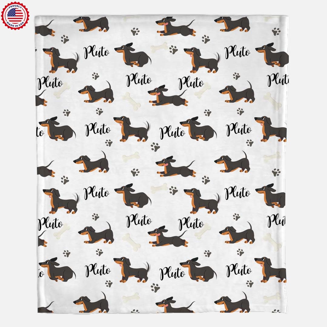 Dog Print Throw - Etsy