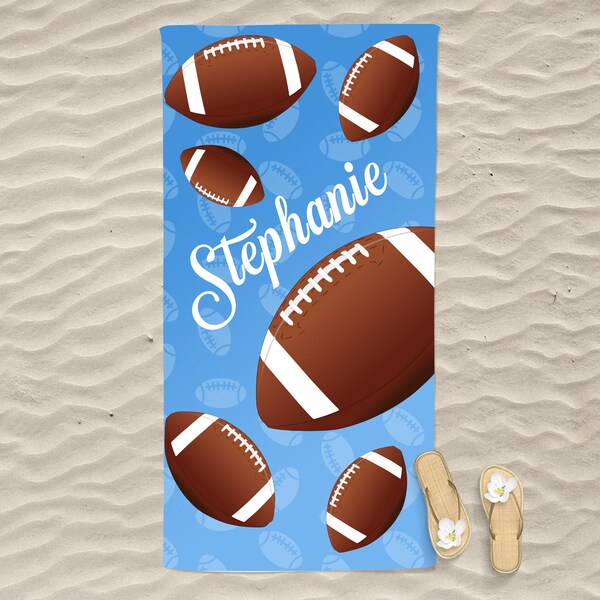 Football Towel - Etsy