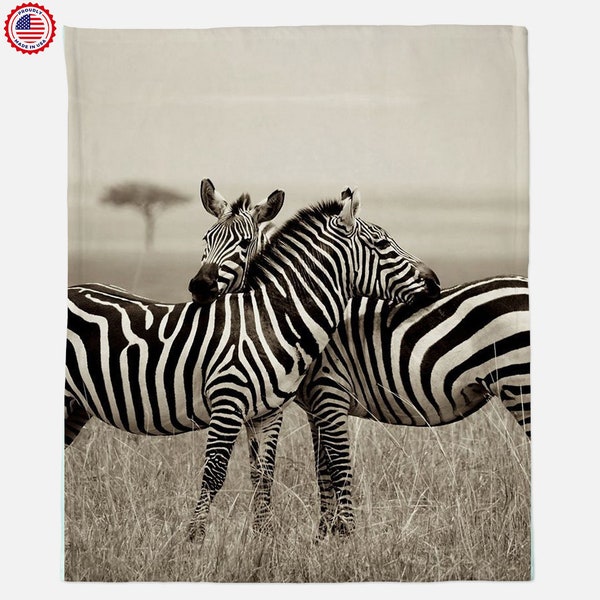 Zebra Throw - Etsy