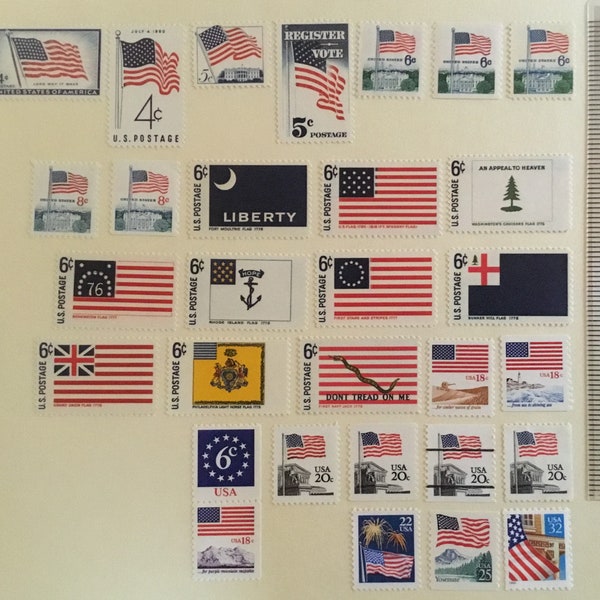 Flags Stamps - Etsy