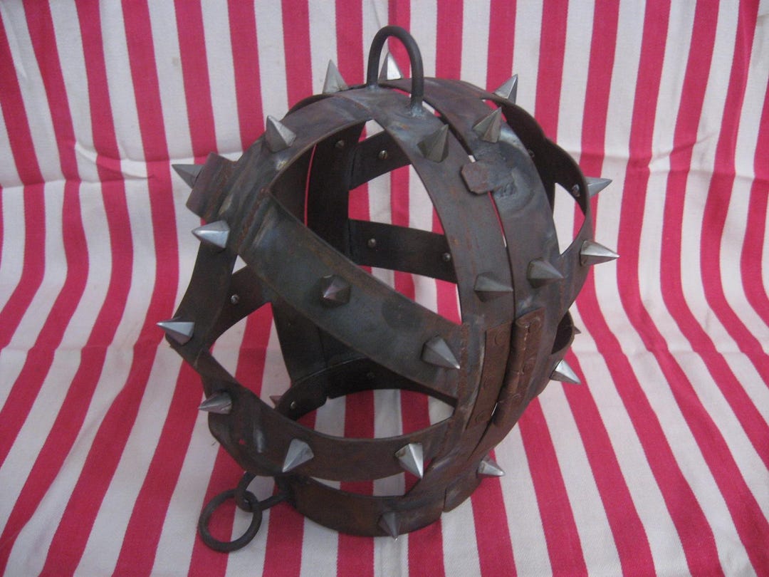 Medieval Head Cage Punishment Slavery Helmet With Spikes - Etsy