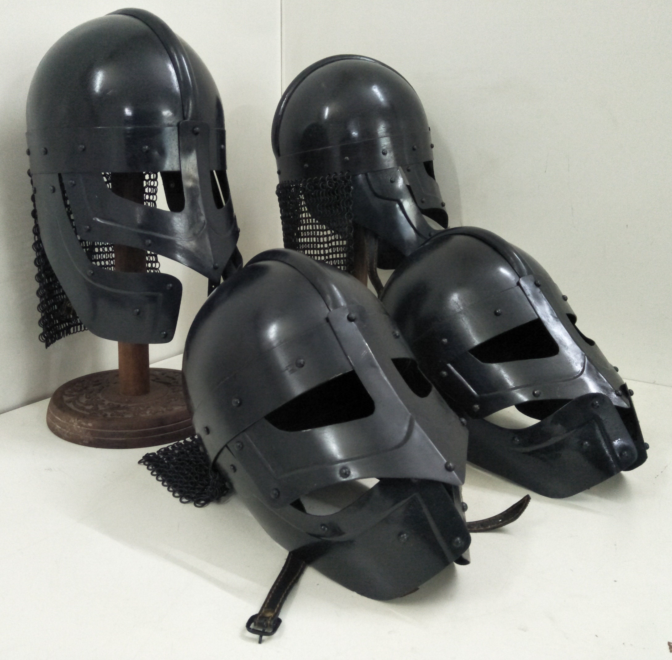 Medieval Raven Steel Knight Armor Replica Renaissance Helmet for ...