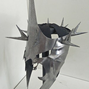 Witch King Nazgul Helmet Medieval Armor Steel Helmet Costume ...