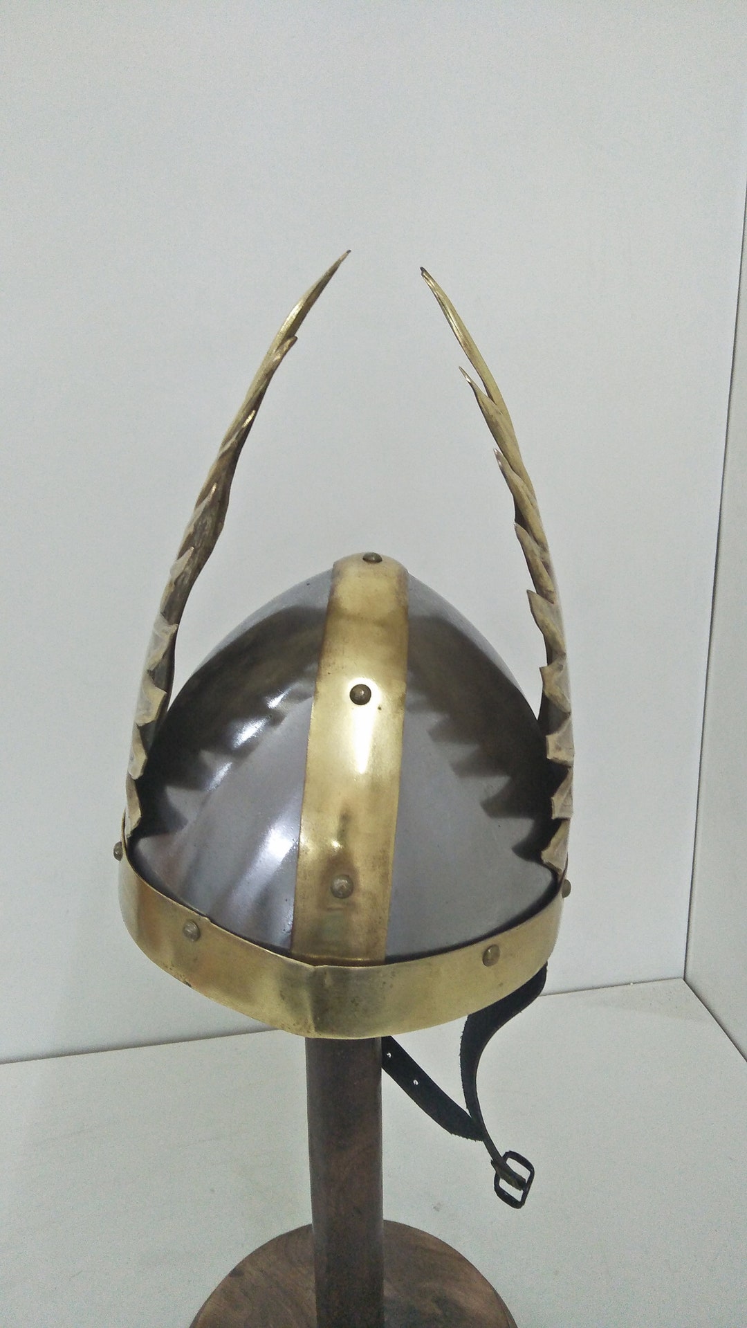 Valhalla Winged Helmet Norman Nasal King Helmet Deluxe Viking Helmet - Etsy