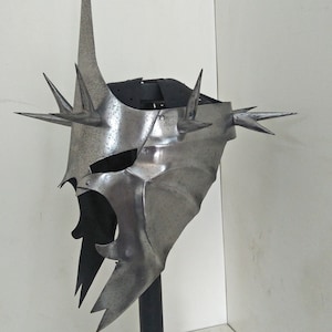 Witch King Nazgul Helmet Medieval Armor Steel Helmet Costume ...