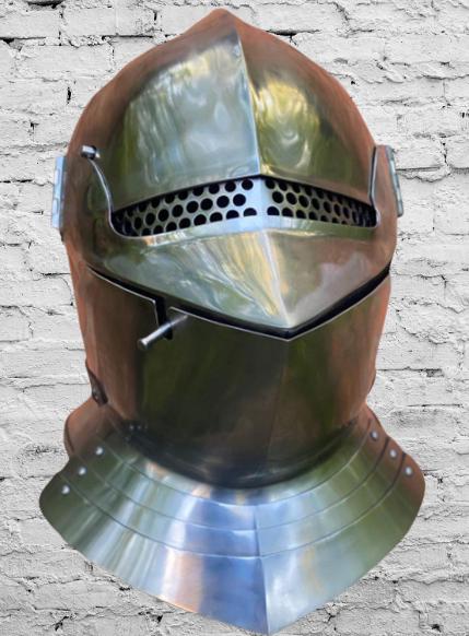 Medieval Armet Helmet Armor Knight Dark Souls Cosplay Fantasy Wearable ...