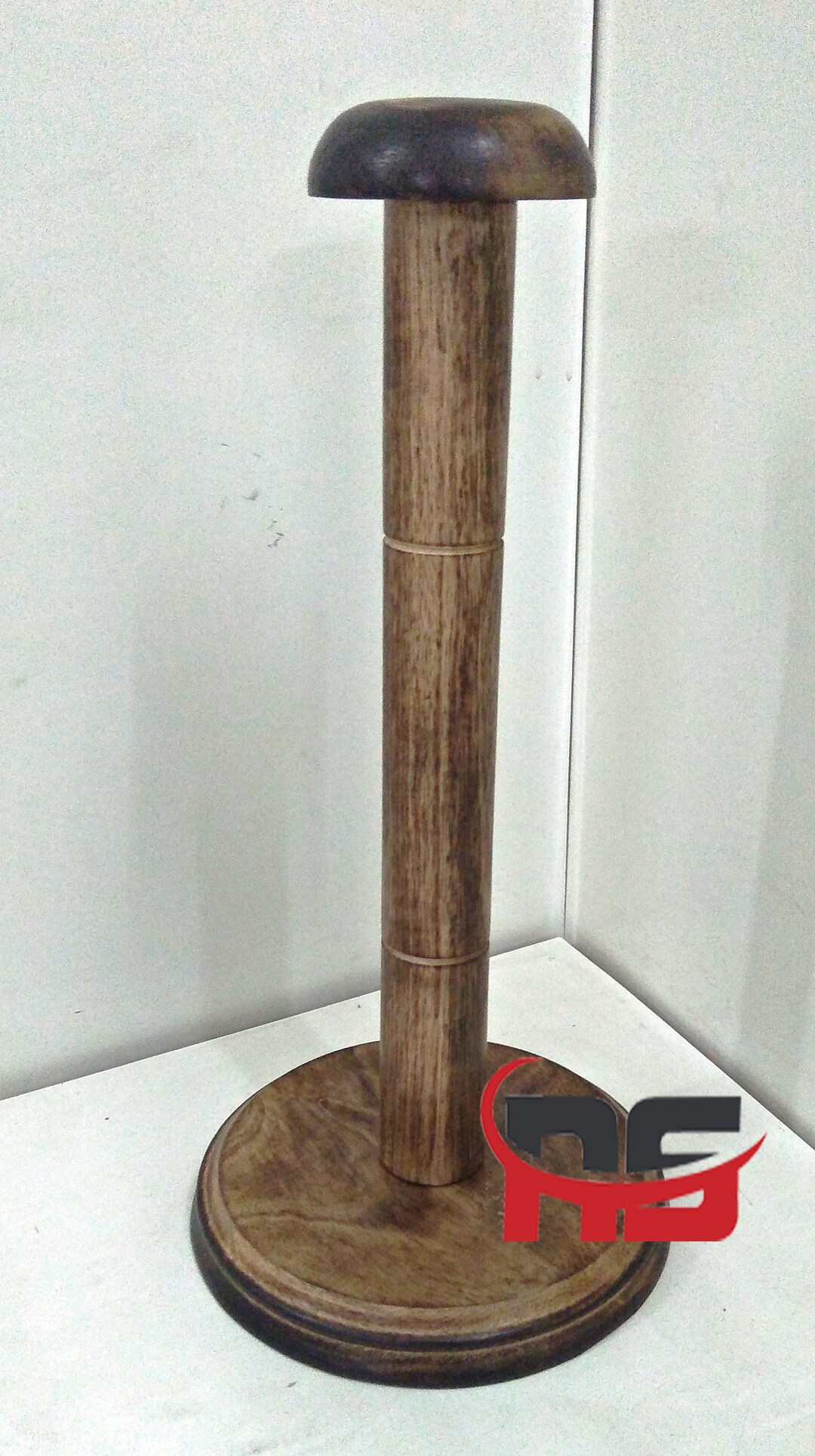 Handcrafted Wooden Hat Display Stand: Medieval Helmet Showcase - Etsy