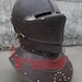 Medieval Knight Close Armor Helmet Natural Rust Finish Brass Hook - Etsy