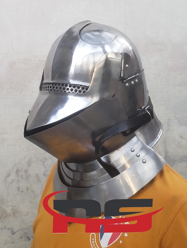 Medieval Armet Helmet Armor Knight Dark Souls Cosplay Fantasy Wearable ...