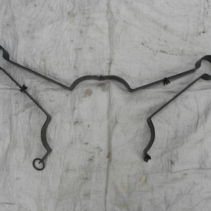 Handmade Steel Medieval Hand and Neck Cuff - Black Finish - Etsy