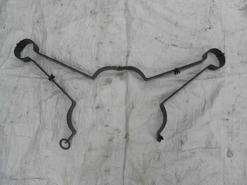 Handmade Steel Medieval Hand and Neck Cuff - Black Finish - Etsy