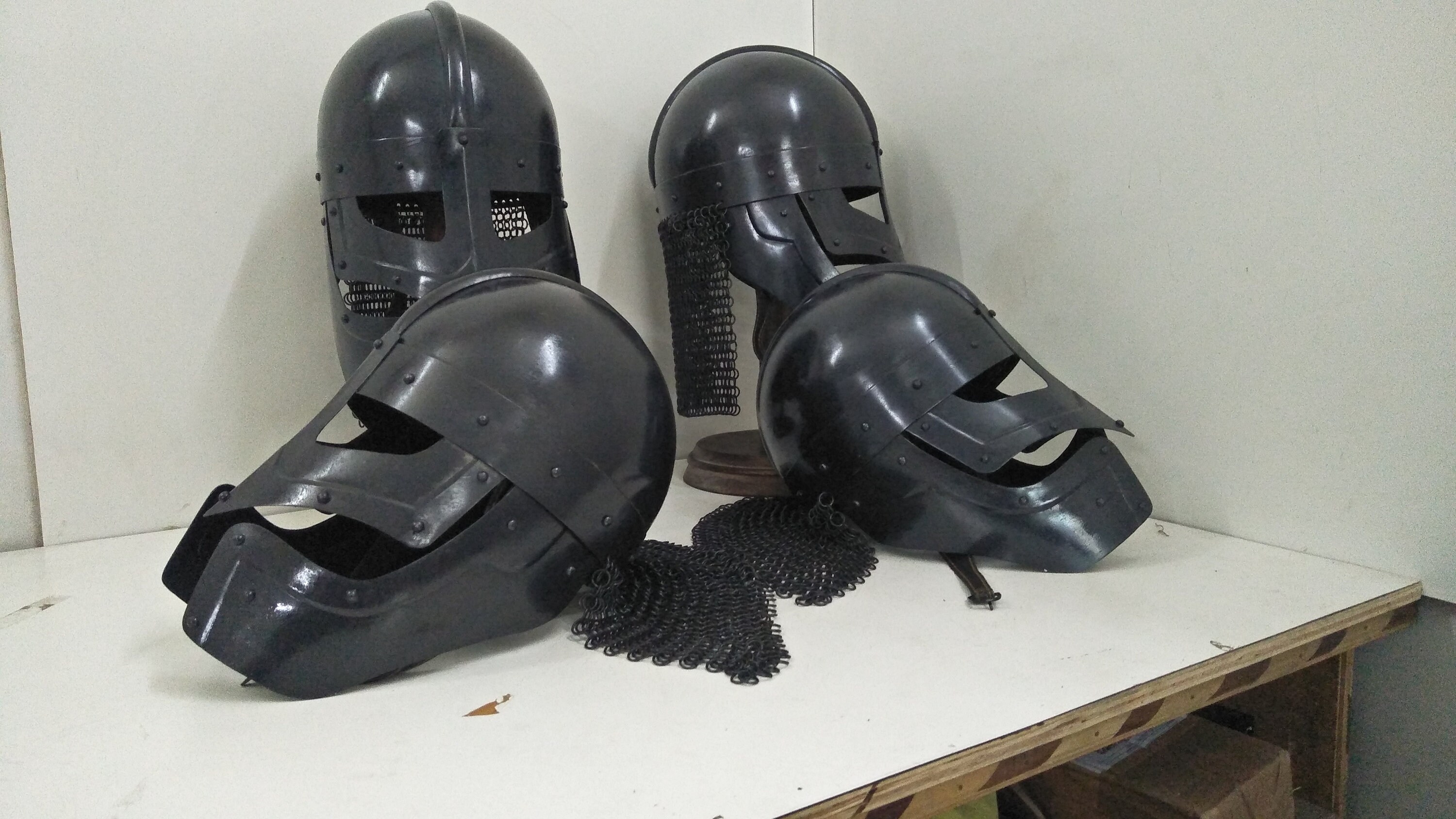 Medieval Raven Steel Knight Armor Replica Renaissance Helmet for ...