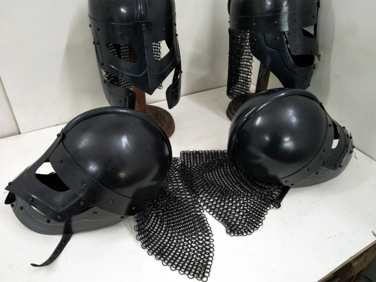 Medieval Raven Steel Knight Armor Replica Renaissance Helmet for ...