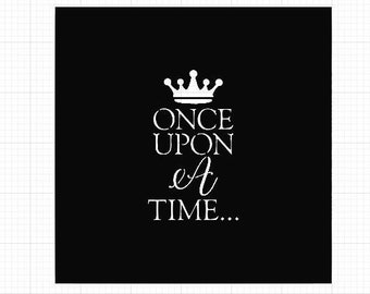 Once Upon a Time Svg - Etsy