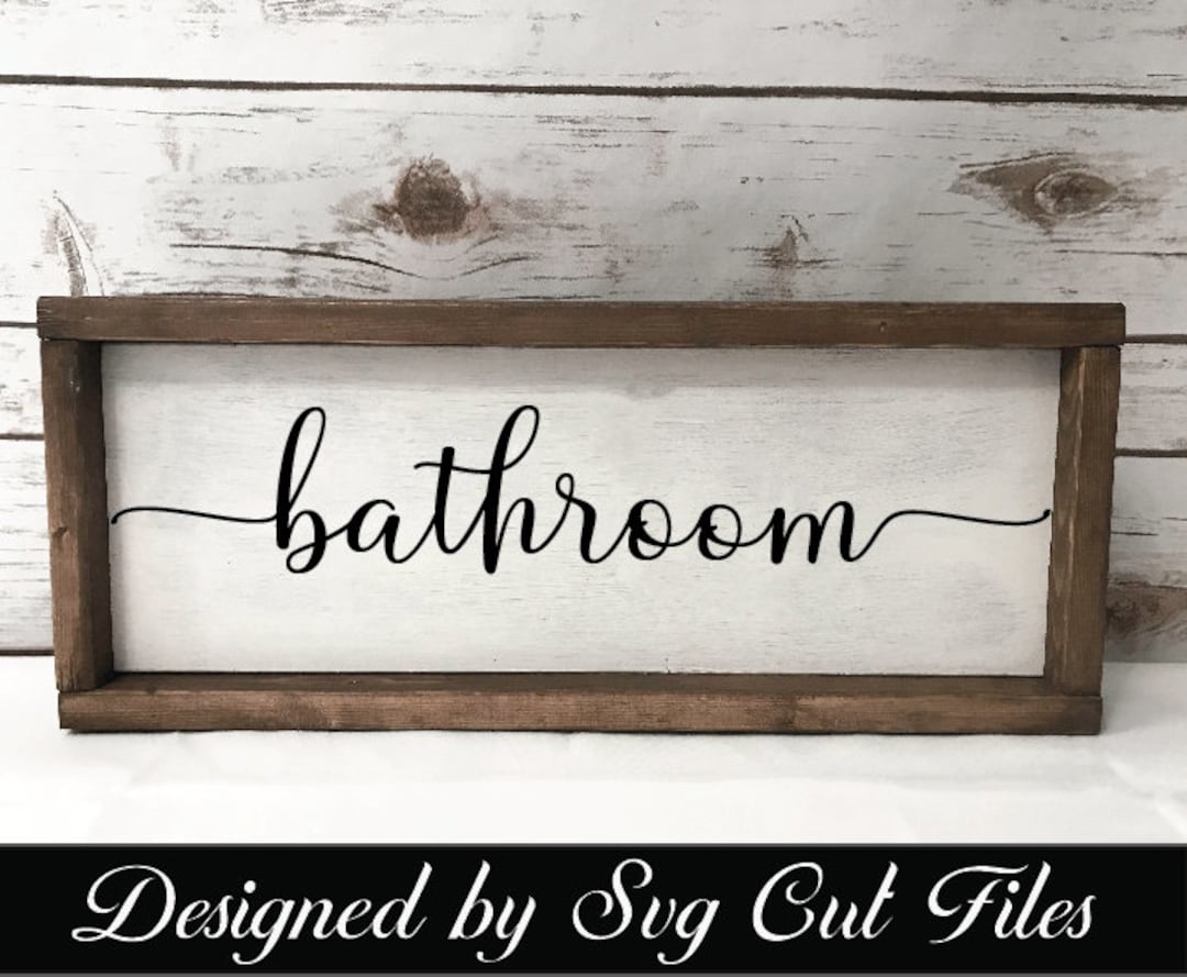Bathroom Svg, Bathroom Svg File, Bathroom Decor Svg, Get Cutting Files ...