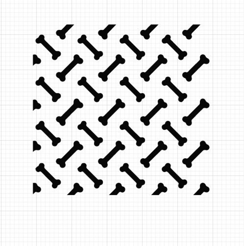 Dog Bone Pattern Svg Dog Bone Stencil Svg Dog Bone Pattern - Etsy Denmark