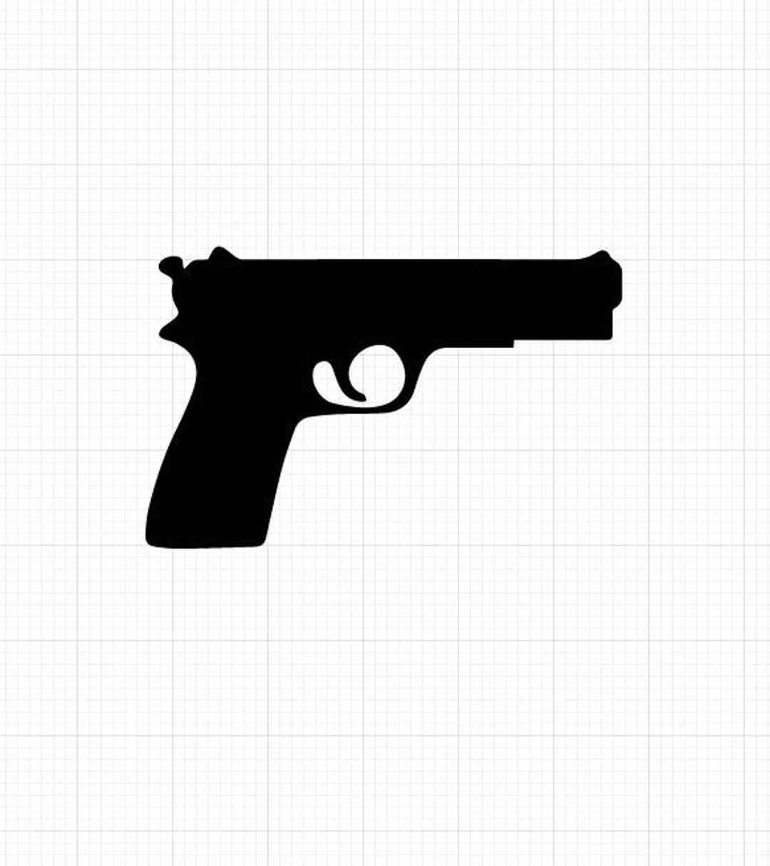 Gun SVG Files,cricut, Silhouette, Cricut Svg,silhouette Svg, SVG Vector ...