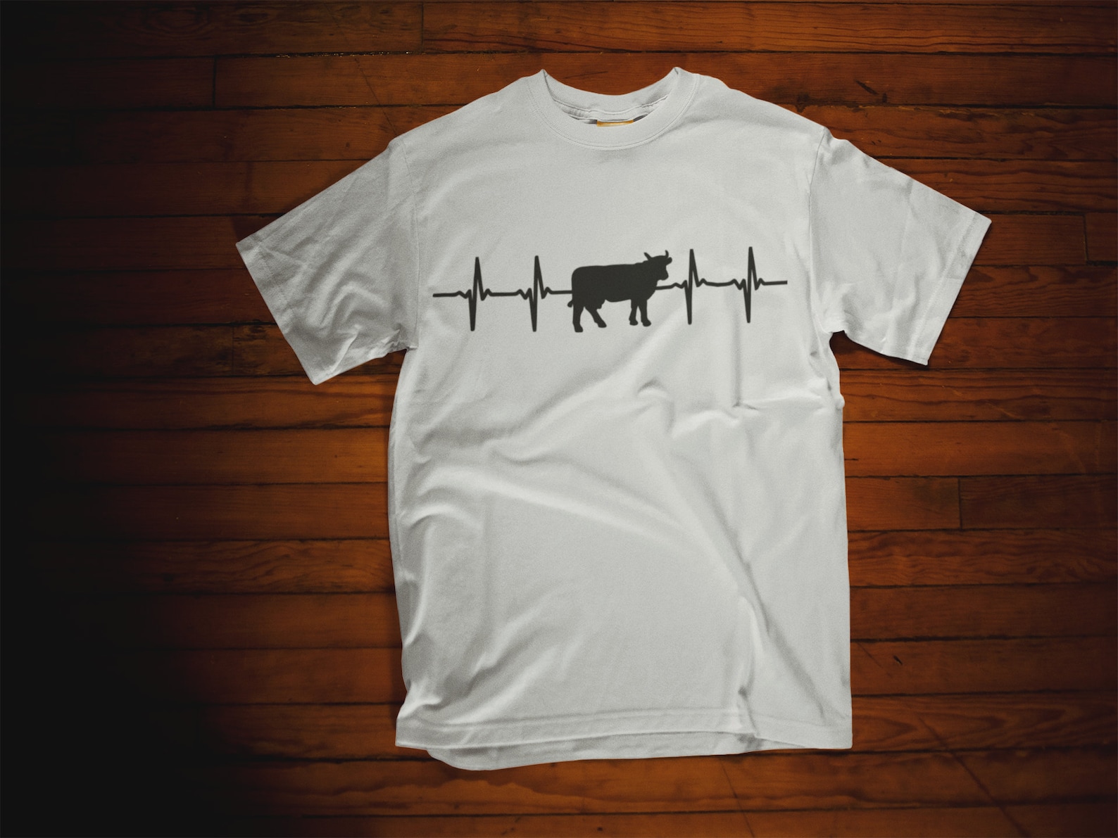 Cow SVG, Cow Love Svg, Heart Beats for Cows Svg Cow Ekg Svg Cutting ...