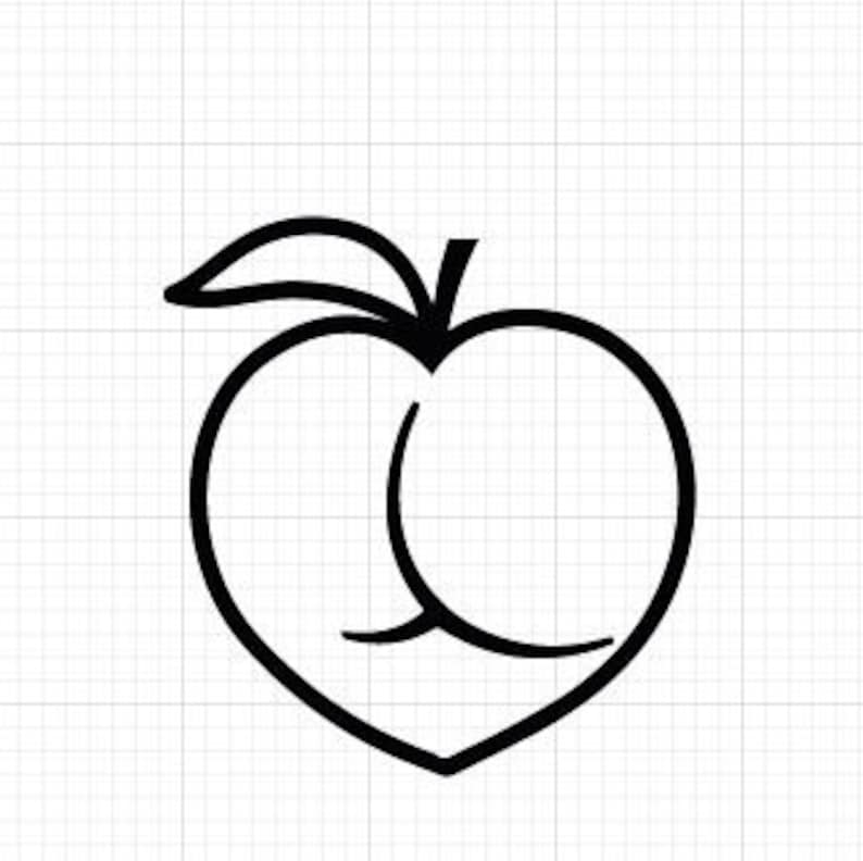 Peach Ass Svg Peach Butt Svg Peach Svg Funny Svg SVG - Etsy Australia