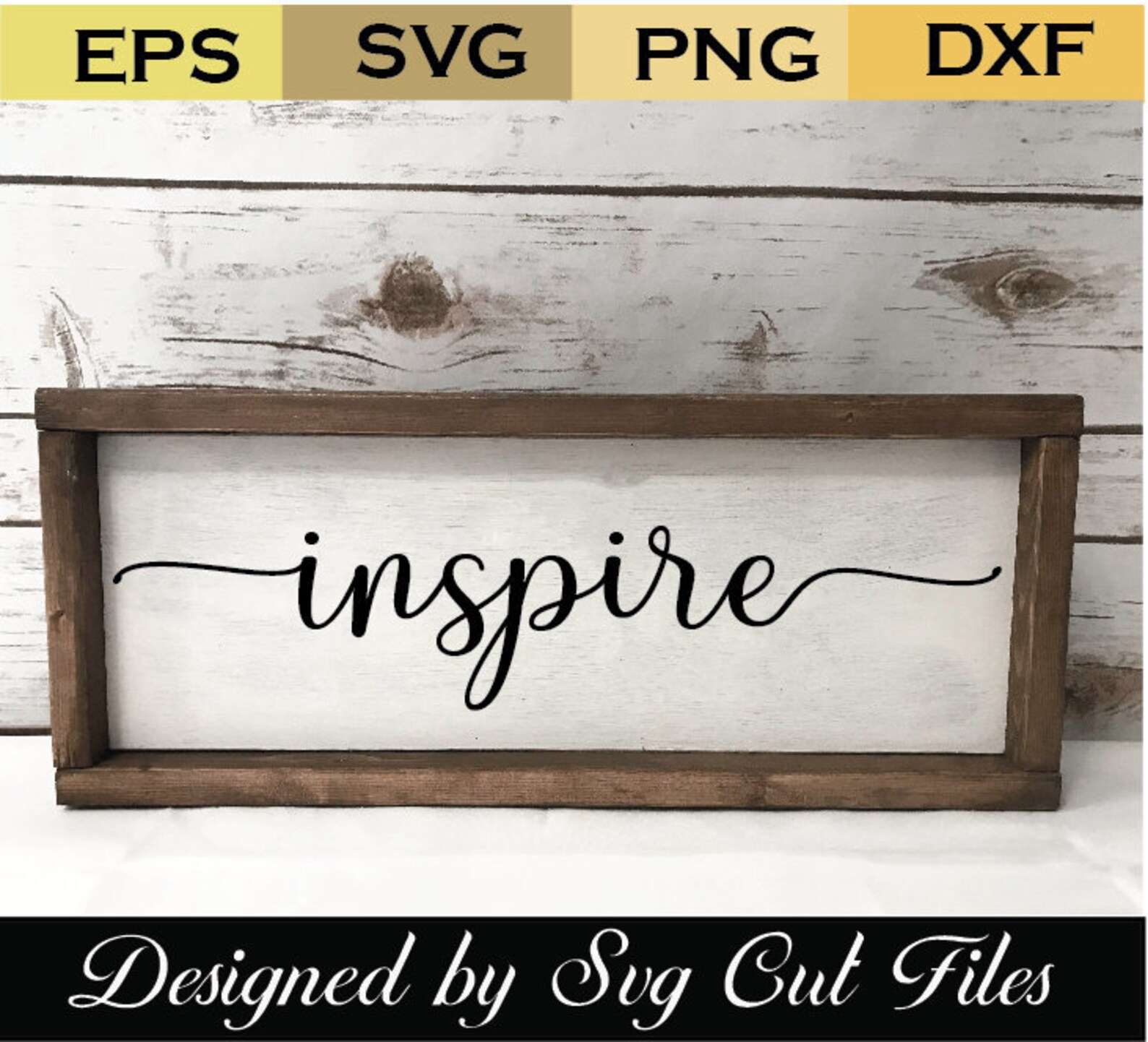 Inspire Svgfamily SVG Home Sign Svg Rustic Sign - Etsy