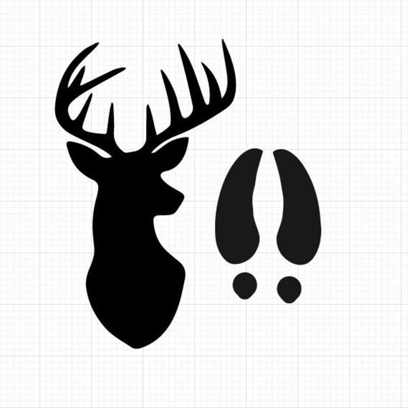 Reindeer Hoof Prints - Etsy
