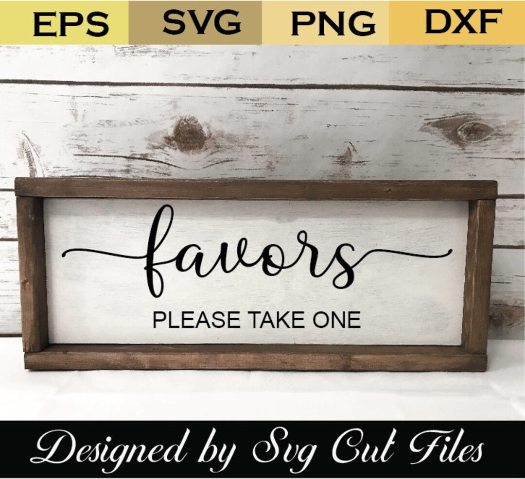 Favors SVG, Gifts and Card Svg,wedding Sign Svg, Sign Reception Gifts ...