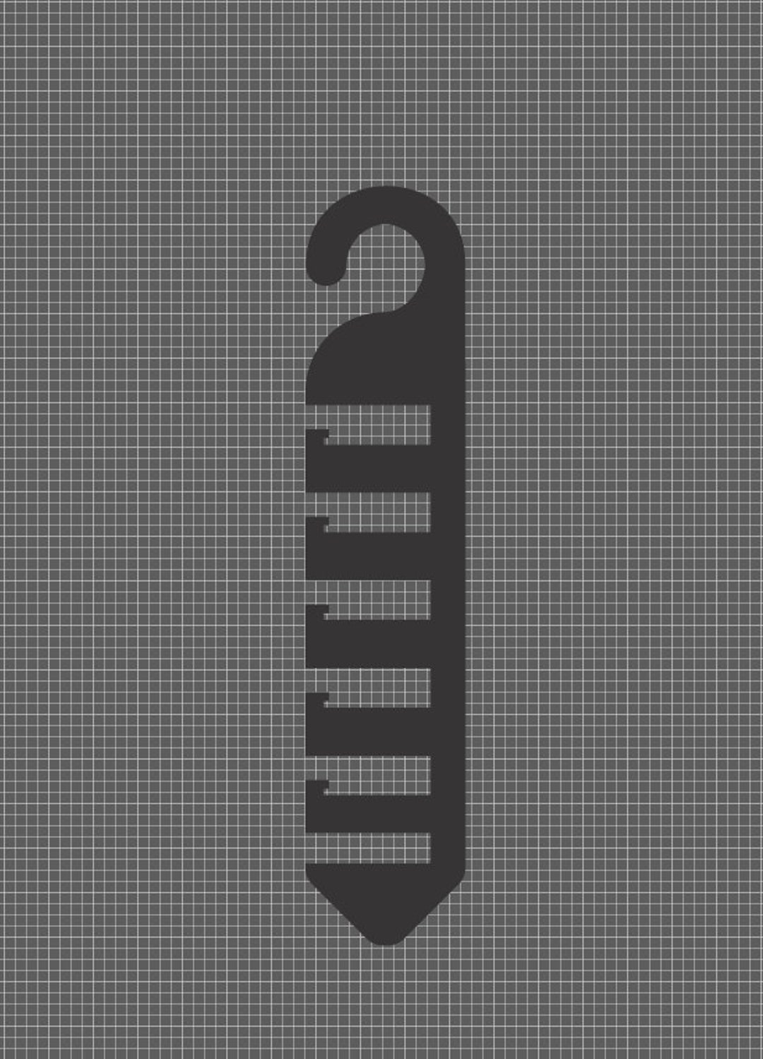 Tie Rack Holder Laser Cut File Svg - Commercial Use Sell Physical ...