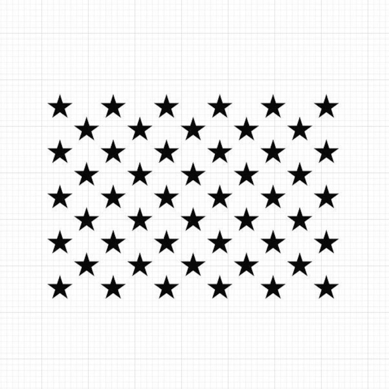 50 Stars Svg 50 Stars Svg Files US Flag 50 Stars Svg Usa Flag Stars Svg ...