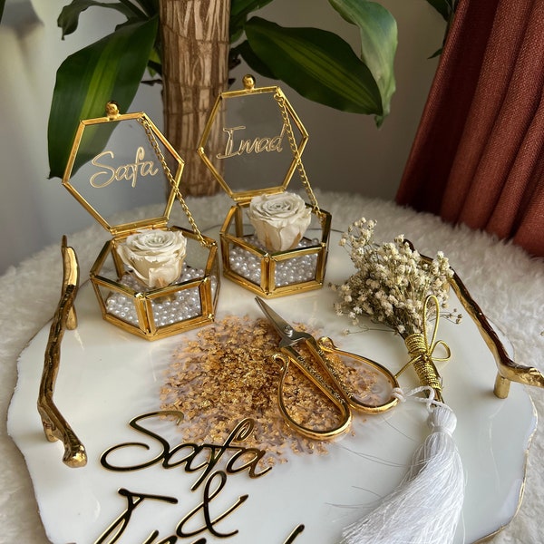 Wedding Ring Plate - Etsy