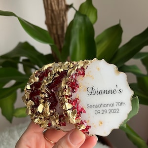 Personalized Epoxy Resin Art, Personalized Epoxy Wedding Resin Gift ...