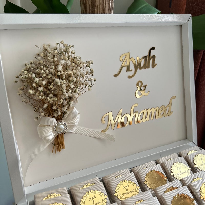 Wedding Dragee Box - Etsy