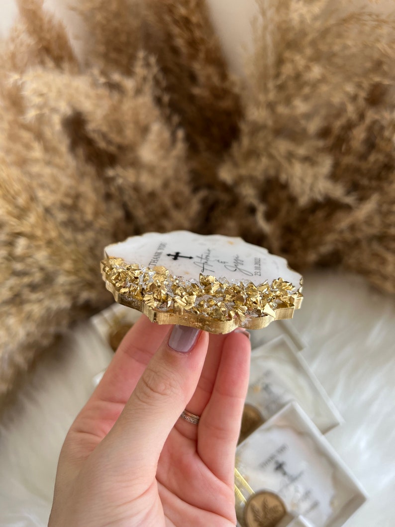 Epoxy Gift, Resin Favors for Guest, Wedding Ornament Favor, Custom ...