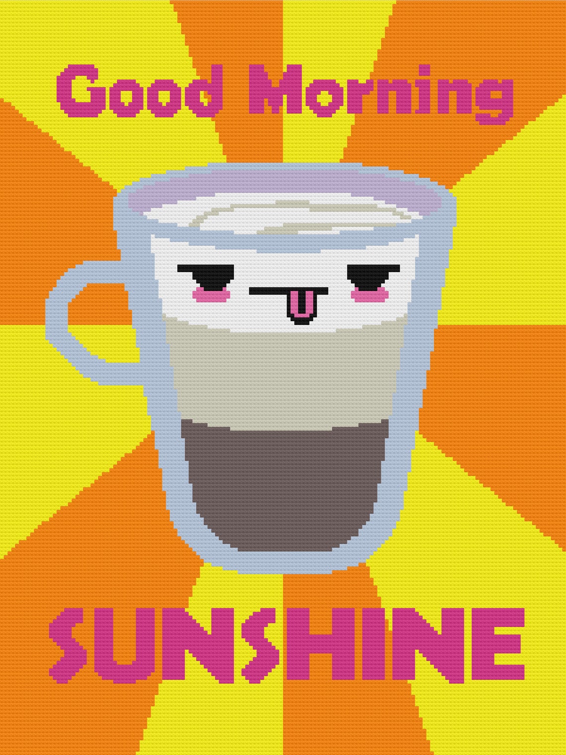 Good Morning Sunshine Crochet/tss Graphghan Pattern - Etsy