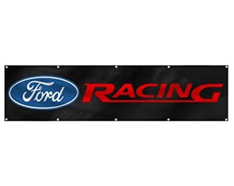 Ford Mustang 1969 Muscle Performance Racing PVC Vinyl Banner Garage ...