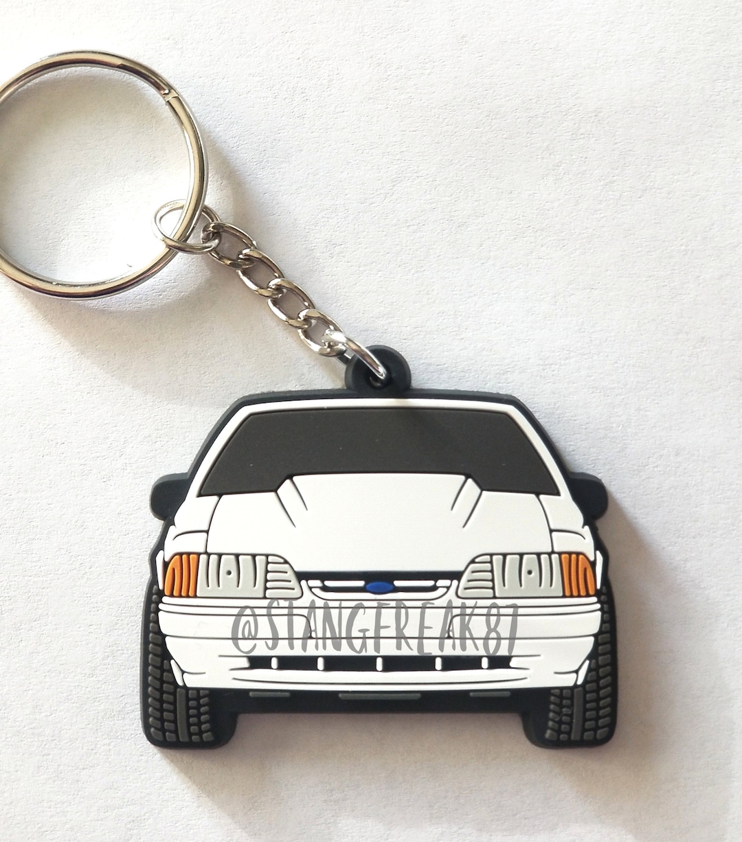 Foxbody Mustang Keychain, Mustang Merch, LX Foxbody Keychain, 5.0 ...