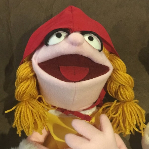Little Red Riding Hood Hand Puppet - Etsy