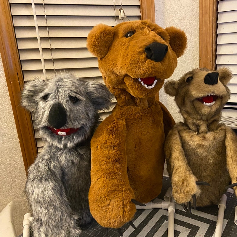 Bear Puppet - Etsy