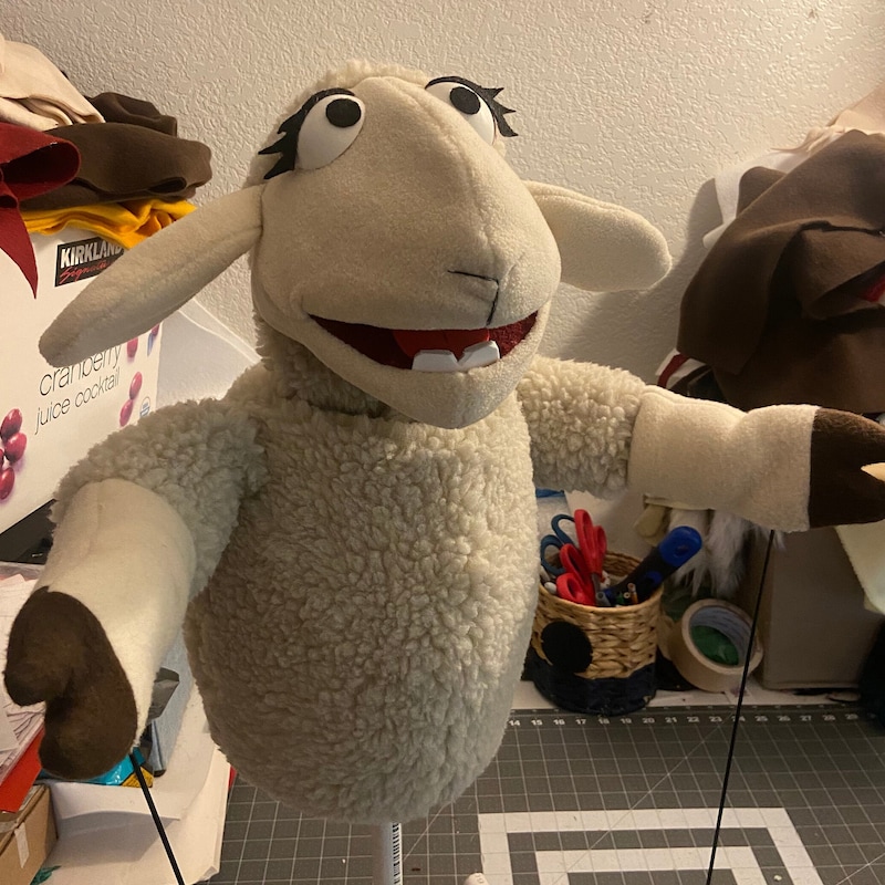 Sheep Puppet - Etsy