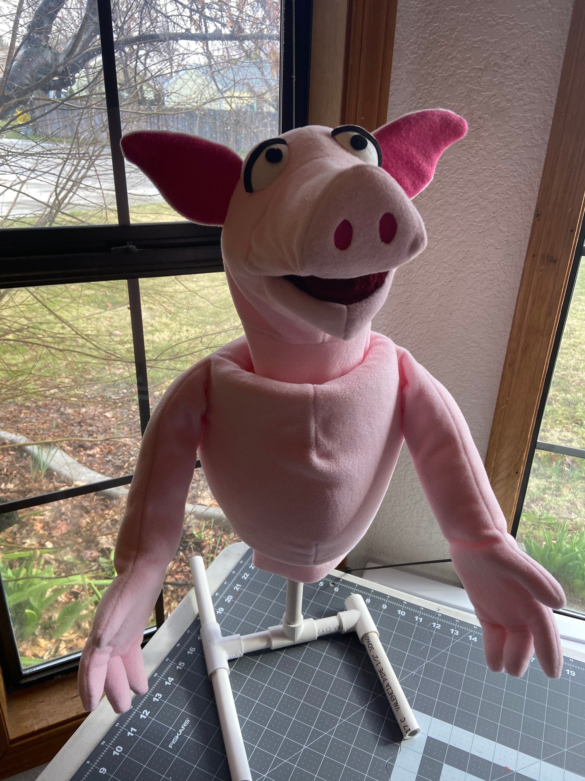 Pig Live-hand or Rod-arm Puppet - Etsy