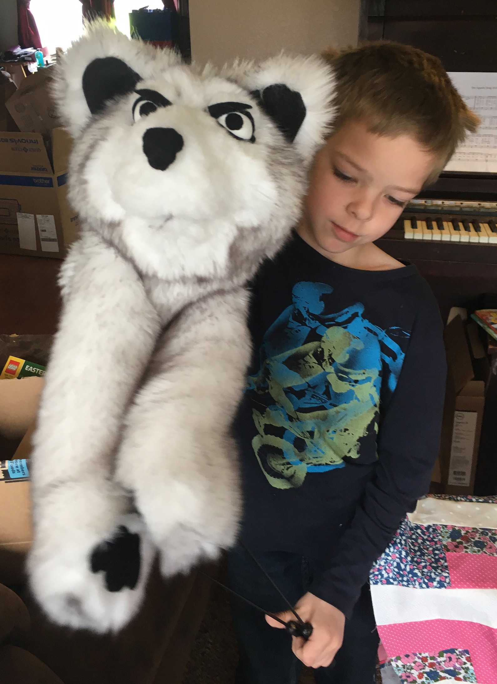 Wolf Hand Puppet - Etsy