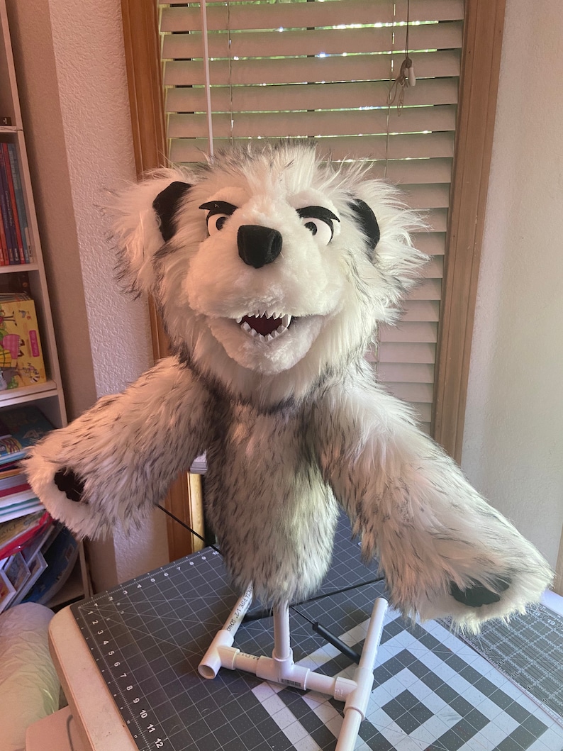 Wolf Hand Puppet - Etsy