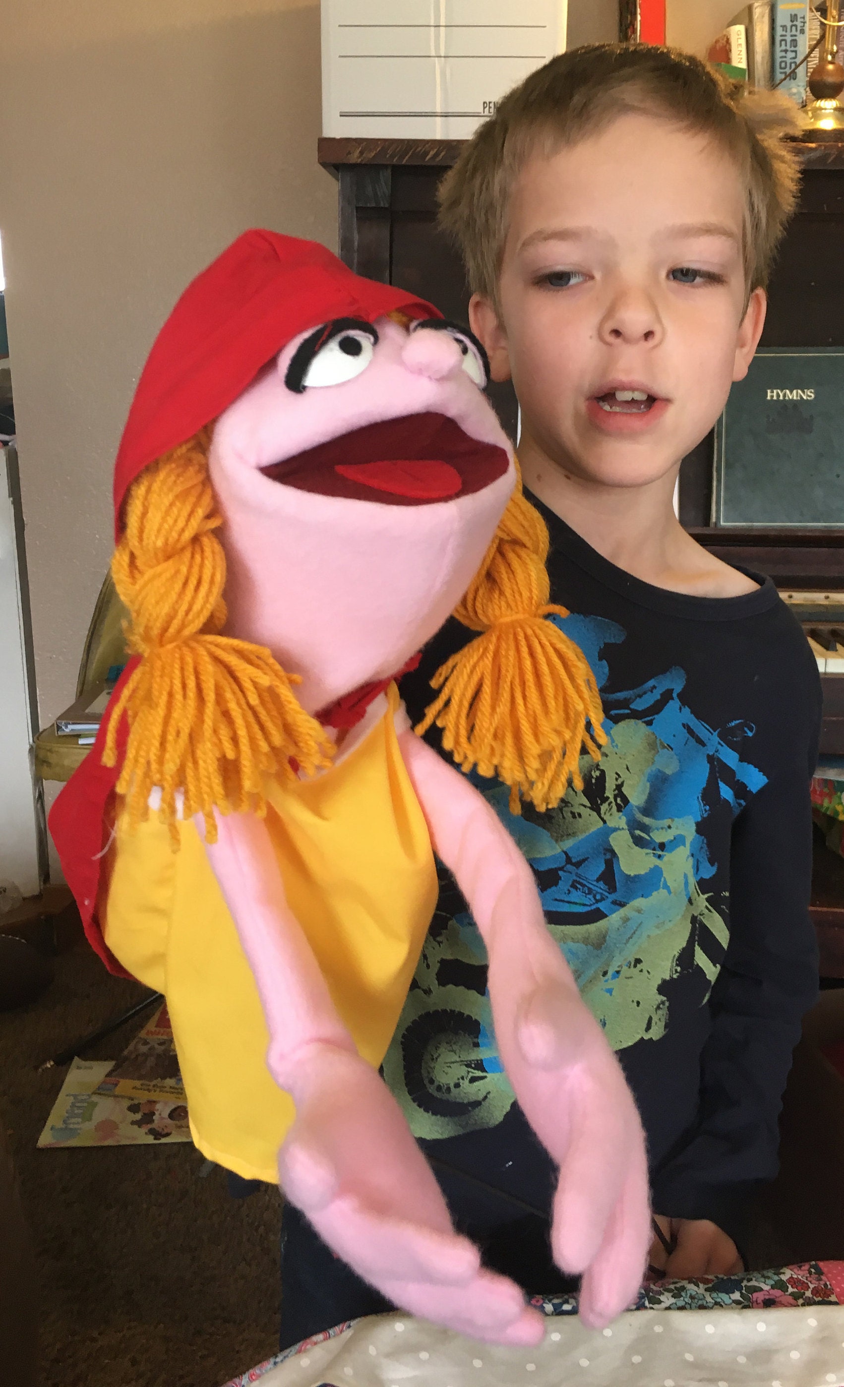 Little Red Riding Hood Hand Puppet - Etsy