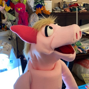 Pig Live-hand or Rod-arm Puppet - Etsy Canada