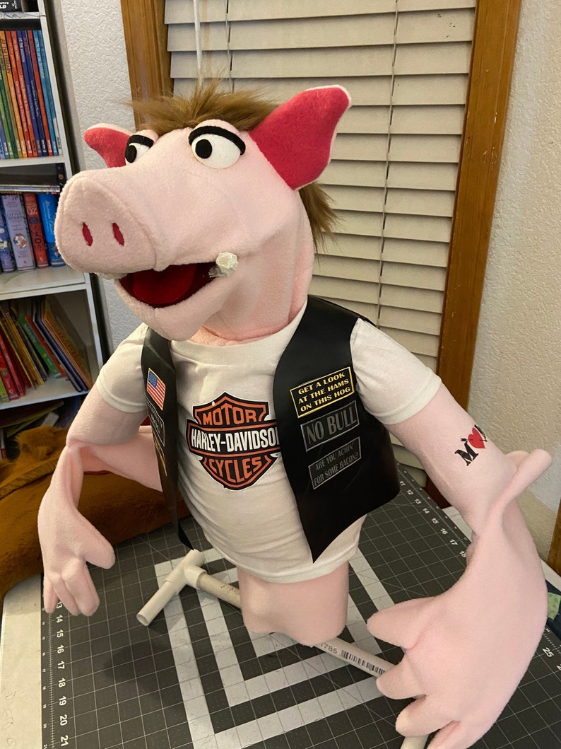 Pig Live-hand or Rod-arm Puppet - Etsy