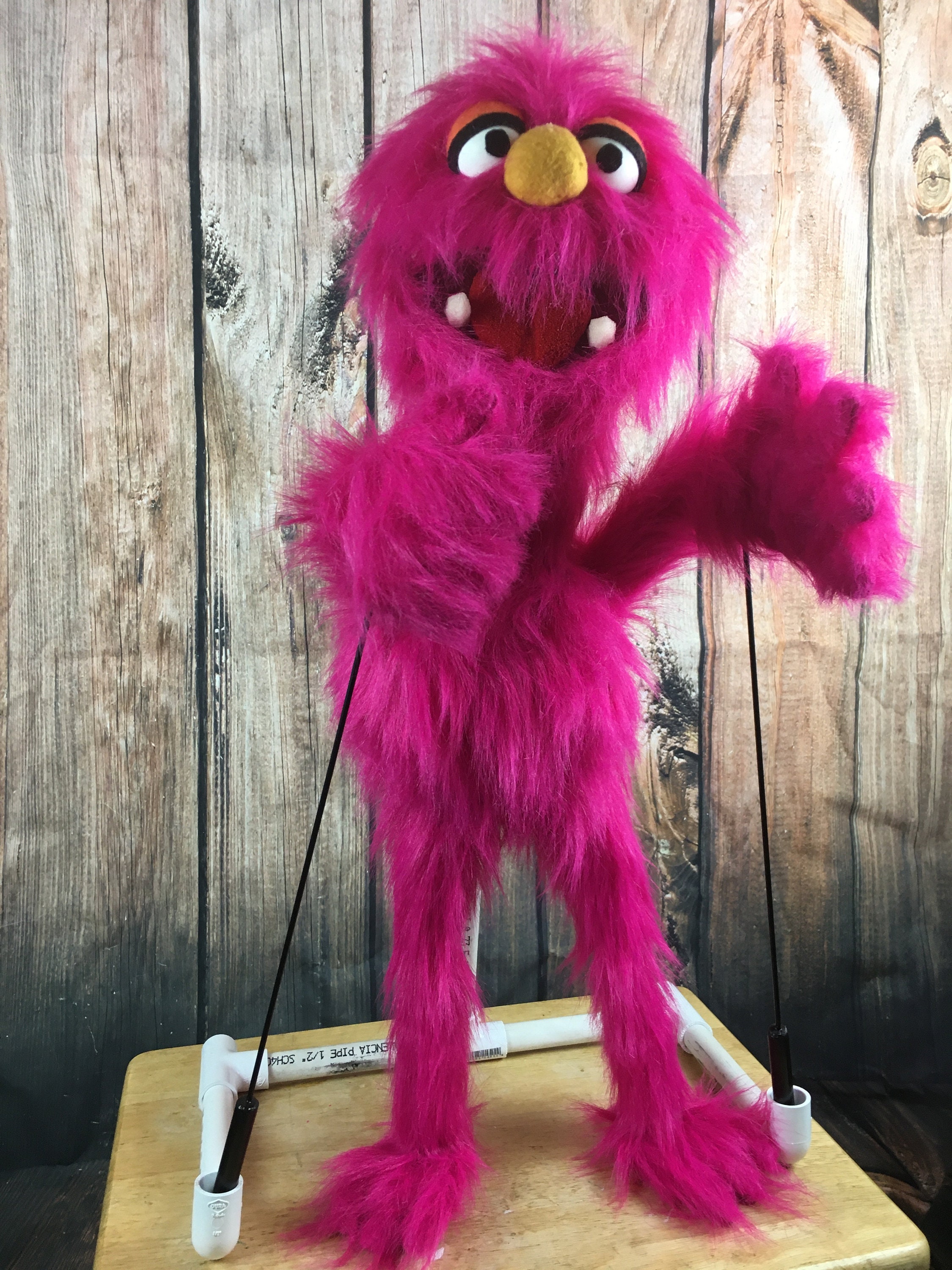 Monster Hand Puppet - Etsy