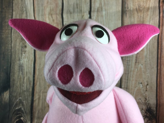 Pig Live-Hand or Rod-Arm Puppet | Etsy