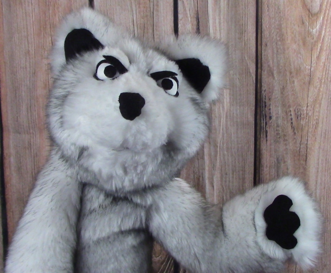 Wolf Hand Puppet - Etsy